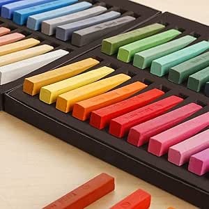 Amazon.com: Non Toxic Artist Pastels,Square Soft Pastels Set,Chalks 12 ...
