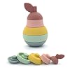 Rosie Bee Silicone Pear Stacker Toy for Kids, Toddlers, Babies - Baby ...
