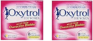 Amazon.com: Oxytrol ®For Women ( 8 Patches = 32-Day Supply) (Pack of 2 ...
