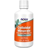 Amazon.com: NOW Supplements, Colloidal Minerals Liquid, Plant Derived ...