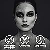 BADCOLOR Grey Face Body Paint Stick, Cream Gray Eye Black Full Body ...