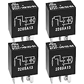 Amazon.com: Relay 8T2T-14B192-BA (Set of 2), 30A 12VDC 5Pins Automotive Relay - Reliable OEM ...
