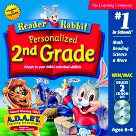 Reader Rabbit Personalized 2nd Grade Deluxe: Amazon.ca: Software