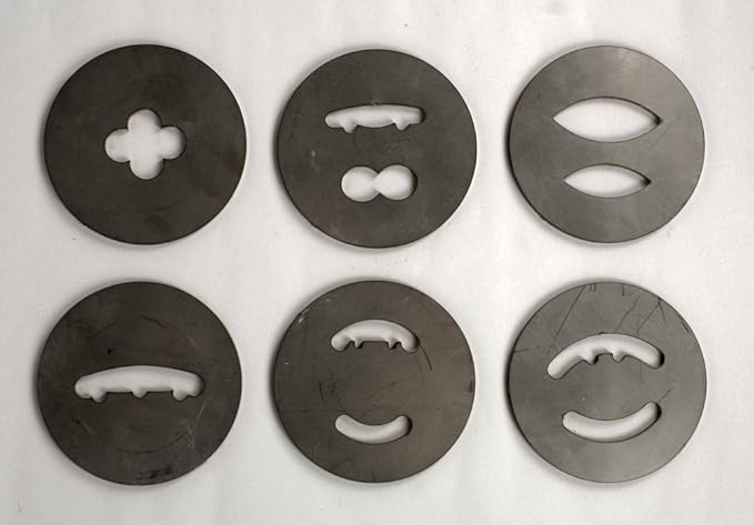 Additional set of Stainless Steel Extruder Plates for MKH Large Hand ...