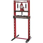 Amazon.com: VEVOR Hydraulic Shop Press, 12 Ton/26000lbs, H-Frame, 4 ...