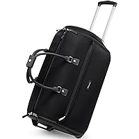 Amazon.com | Modoker Rolling Garment Bags, Large Garment Duffle Bag ...