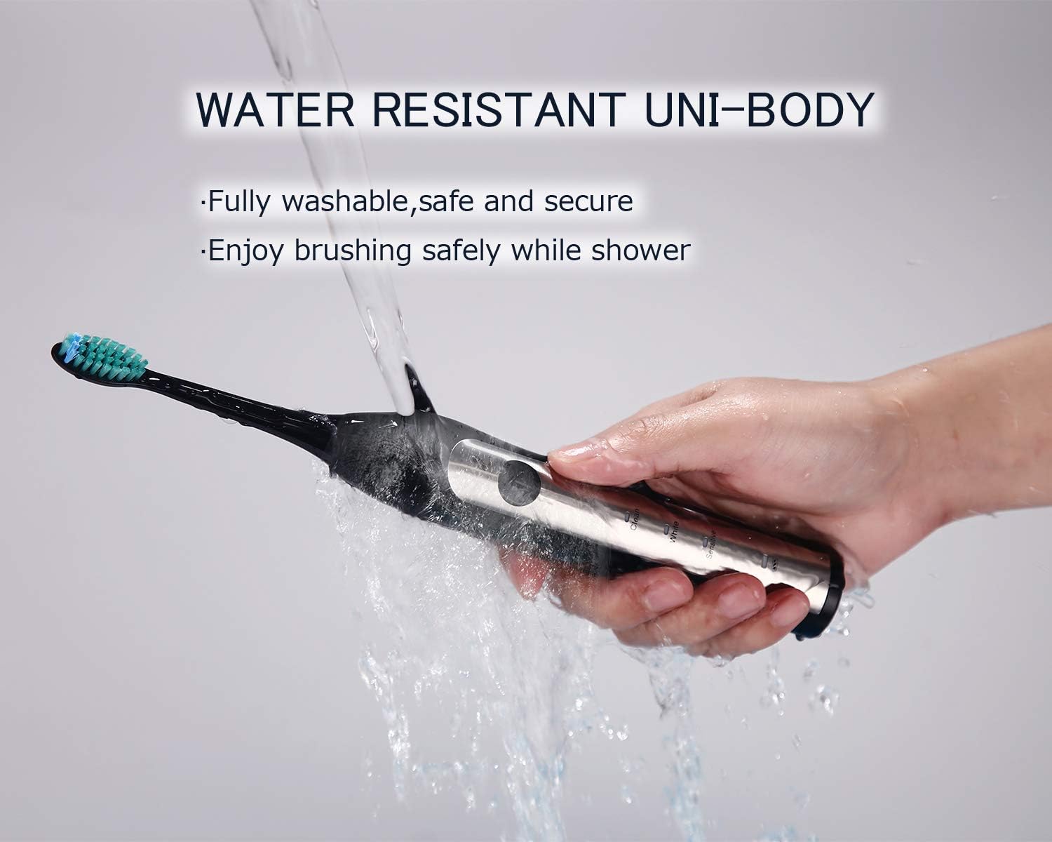 Sonic Toothbrush for Adults, Travel toothbrushes with 5 Dupont ...