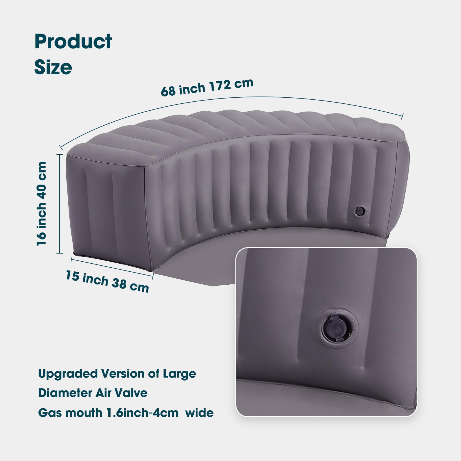 Mua Inflatable Spa Surround Bench Hot Tub Step Spa Side Table Outdoor ...