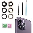 Amazon.com: 3pcs/Set 14 Pro Rear Back Camera Glass Lens Replacement for ...