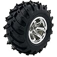 Amazon.com: LAFEINA 4PCS 1/10 RC Monster Truck Wheel and Tire Set ...