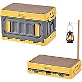 Amazon.com - Joytwo Camping Storage Box Bins with Lids Collapsible and ...