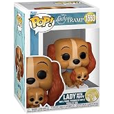Amazon.com: Funko Pop! Disney: Lady and The Tramp - Tramp with Puppy ...