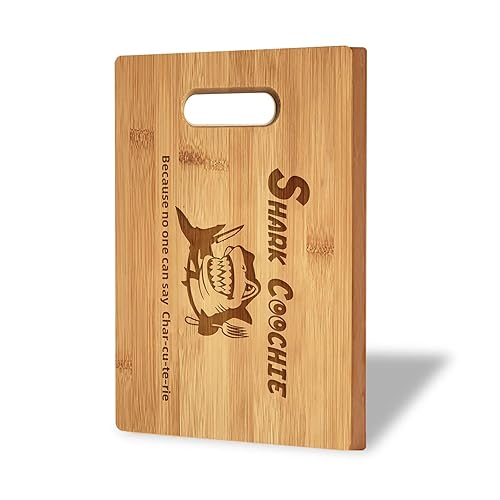 Shark Cootie Charcuterie Cutting Board,Personalized Charcuterie Board ...