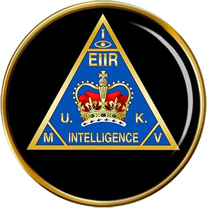 MI5 UK Security Pin Badge : Amazon.co.uk: Clothing