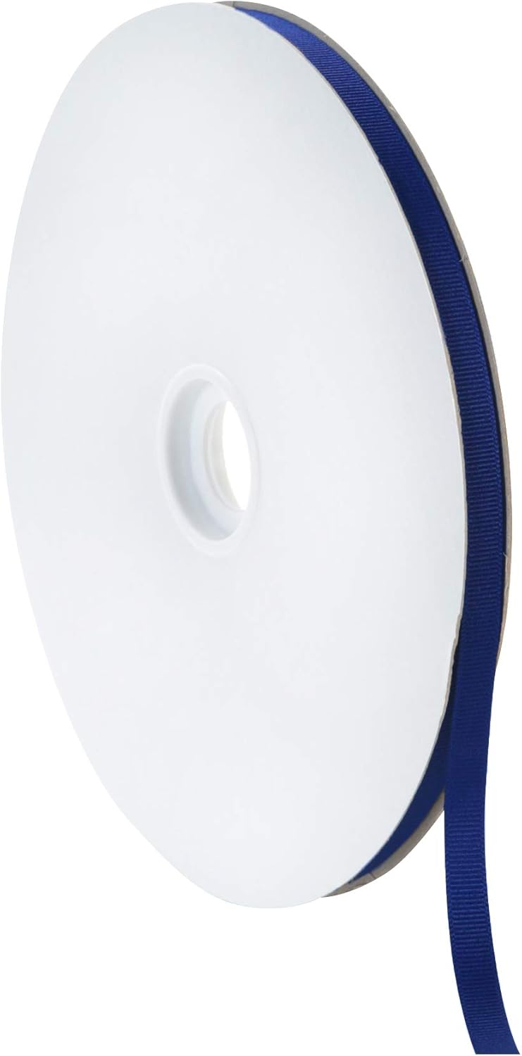 Amazon.com: Berwick Offray 3/8" Grosgrain Ribbon, Light Navy Blue, 100 ...