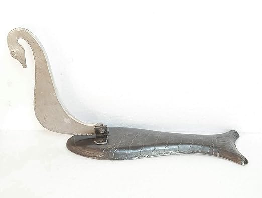 Buy Raj Furniture Traditional Vegetable Cutter (Fish Model) Iron Vili ...