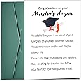 Amazon.com : Dapofajo Congratulations on Your Master’s Degree Card ...