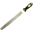 TEMO 10 Inch (25 cm) Long Diamond Coated Flat File Grit 60 Coarse ...