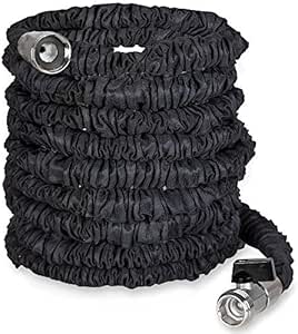 Amazon.com : Gator Hose Flexible 50 Foot Expanding Water Hose Nickel ...