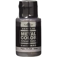 Amazon.com: Vallejo Jet Exhaust Metal Color 32ml Paint : Arts, Crafts ...