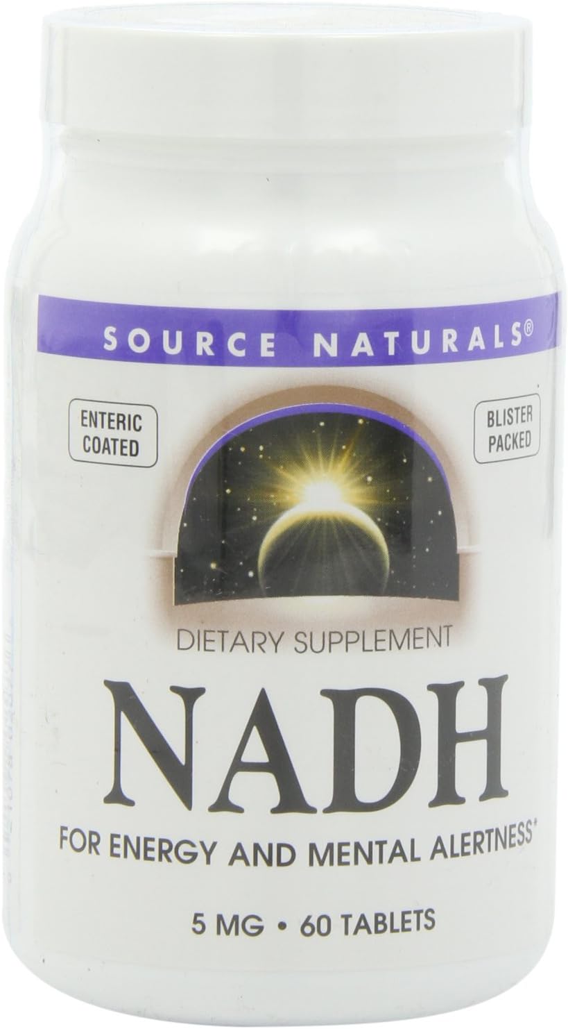 Amazon.com: Source Naturals NADH 5mg, 60 Tablets: Health & Personal Care