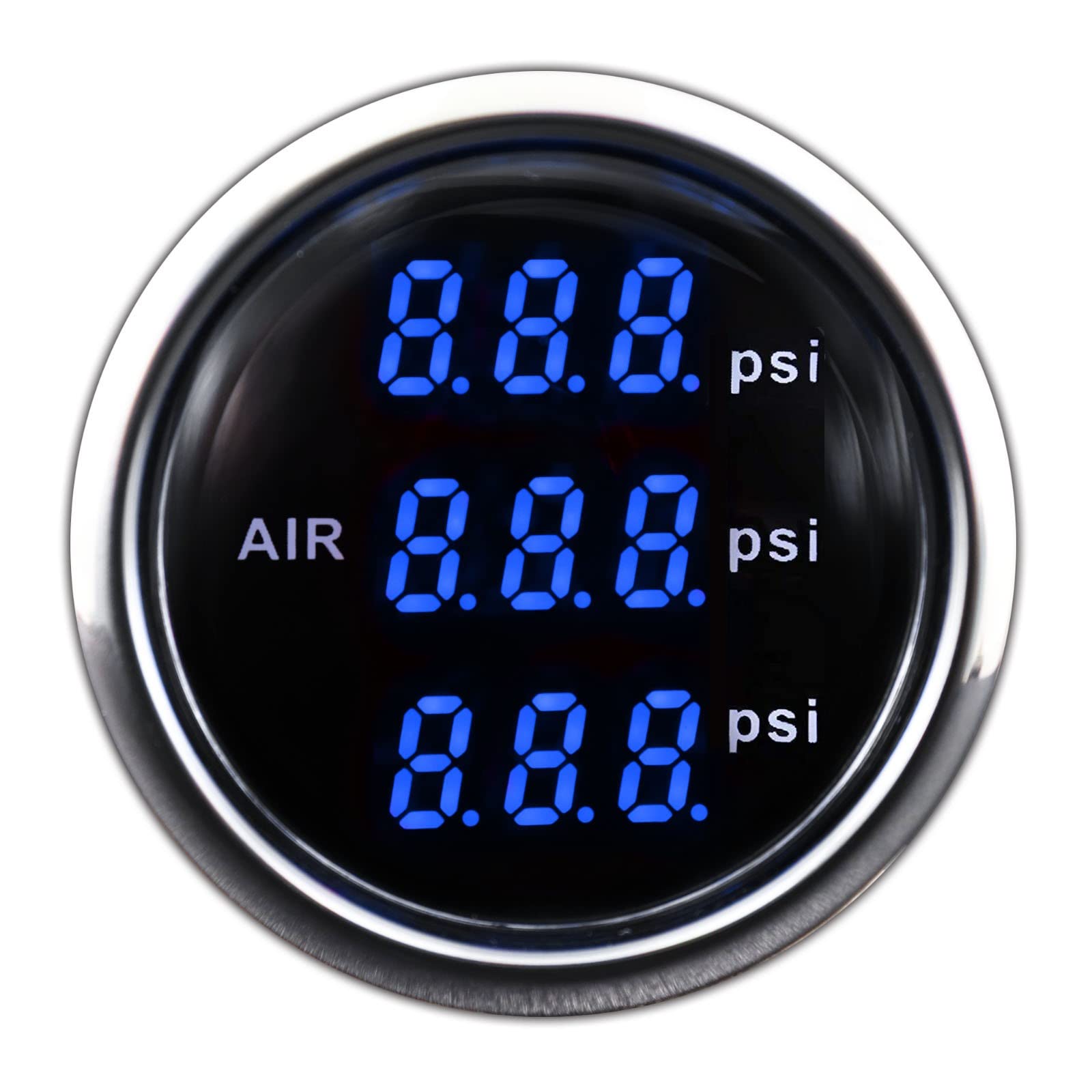 Mua MOTOR METER RACING W Pro Series 52mm 2-1/16" Digital Triple Air ...