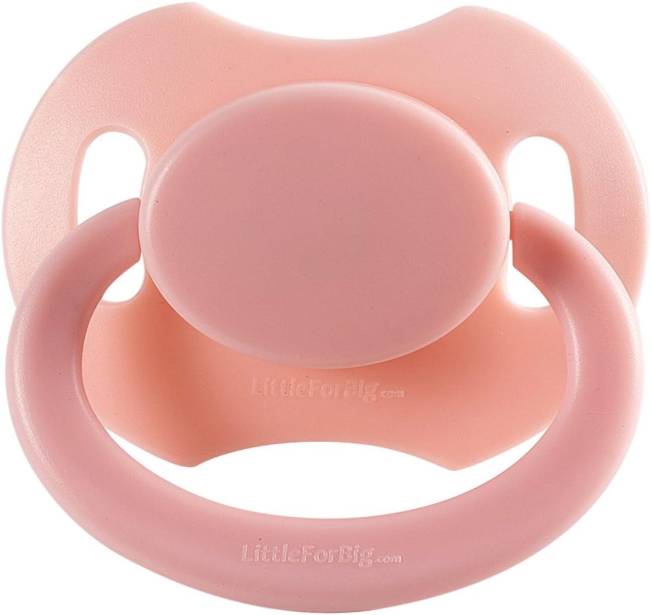 Littleforbig Bigshield Generation-2 Adult Sized Pacifier Pink: Amazon ...
