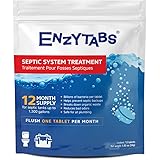 Amazon.com: Enzytabs Septic Tank System Treatment, Billions of Enzyme ...
