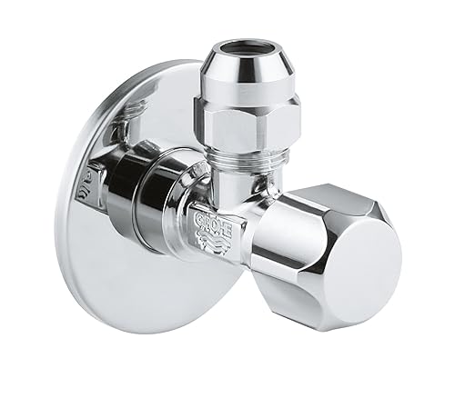 Grohe 22041000 Angle Valve for Single Lever Mixer Tap with Roughened ...