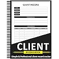 Client Record Book: Track Past Customers Appointments Information ...