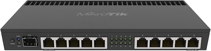 MikroTik RB4011 Ethernet 10-Port Gigabit Router (RB4011iGS+RM): Routers ...