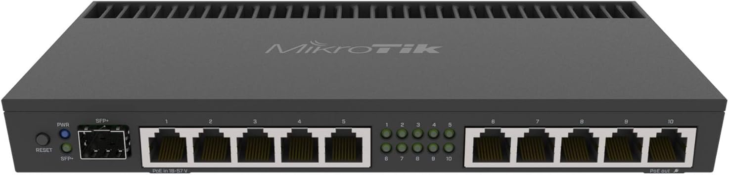 MikroTik RB4011 Ethernet 10-Port Gigabit Router (RB4011iGS+RM): Routers ...