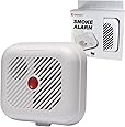 Ei Electronics Smoke Alarm and Test Button with Batteries - Twin Pack ...