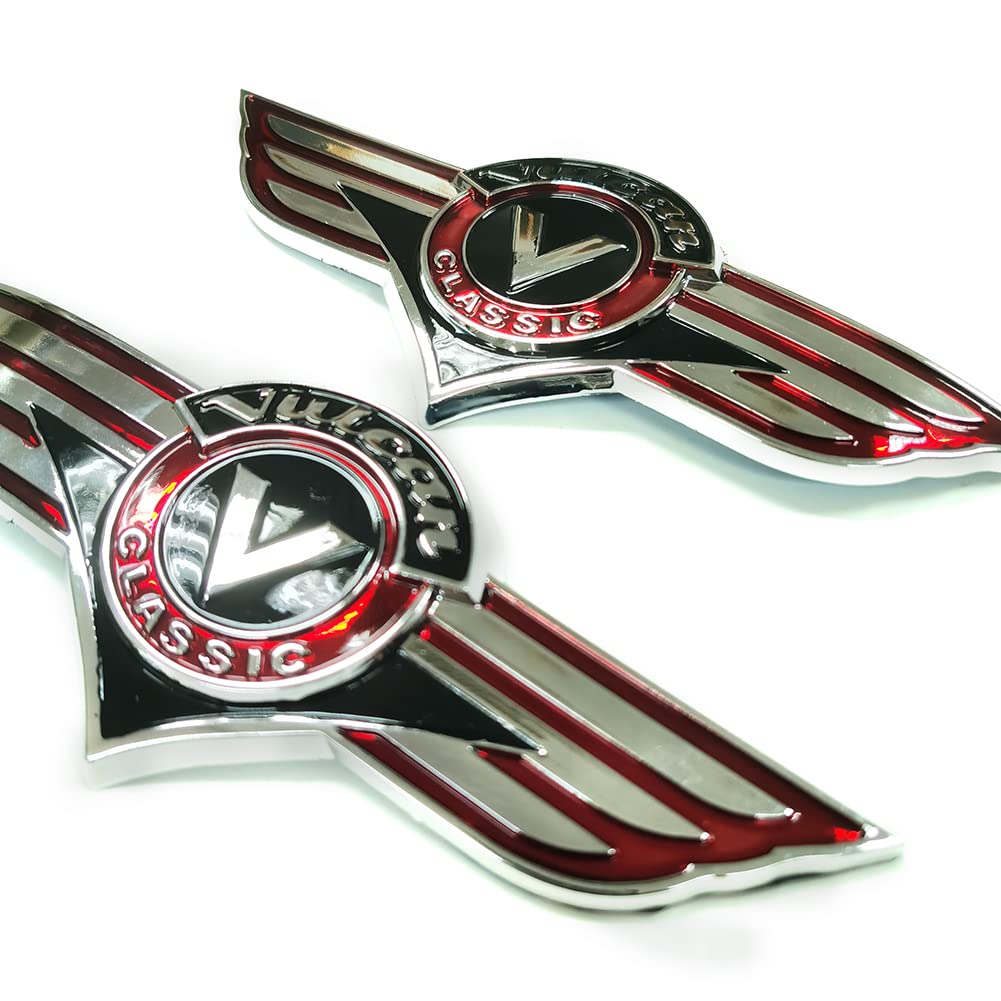 Mua Chrome 3D Fuel Gas Tank Badge Emblem Decals Sticker Compatible with ...