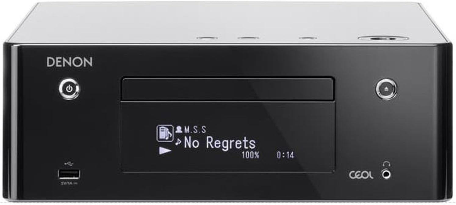 DENON RCD-N9 BK Receptor CD: Amazon.es: Electrónica