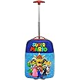 Amazon.com | Bioworld Super Mario 16.5-Inch ABS Youth Carry-on Luggage ...