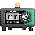 Amazon.com : RESTMO 4-Outlet Sprinkler Timer with Brass Inlet, 4 Zone ...