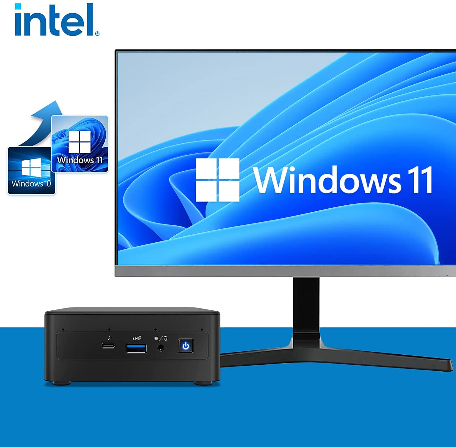 Mua Intel NUC11PAHi7 Mini PC/HTPC,Mini Computer Windows 11,Four-Core i5 1135G7 - Up to 4.2 GHz ...