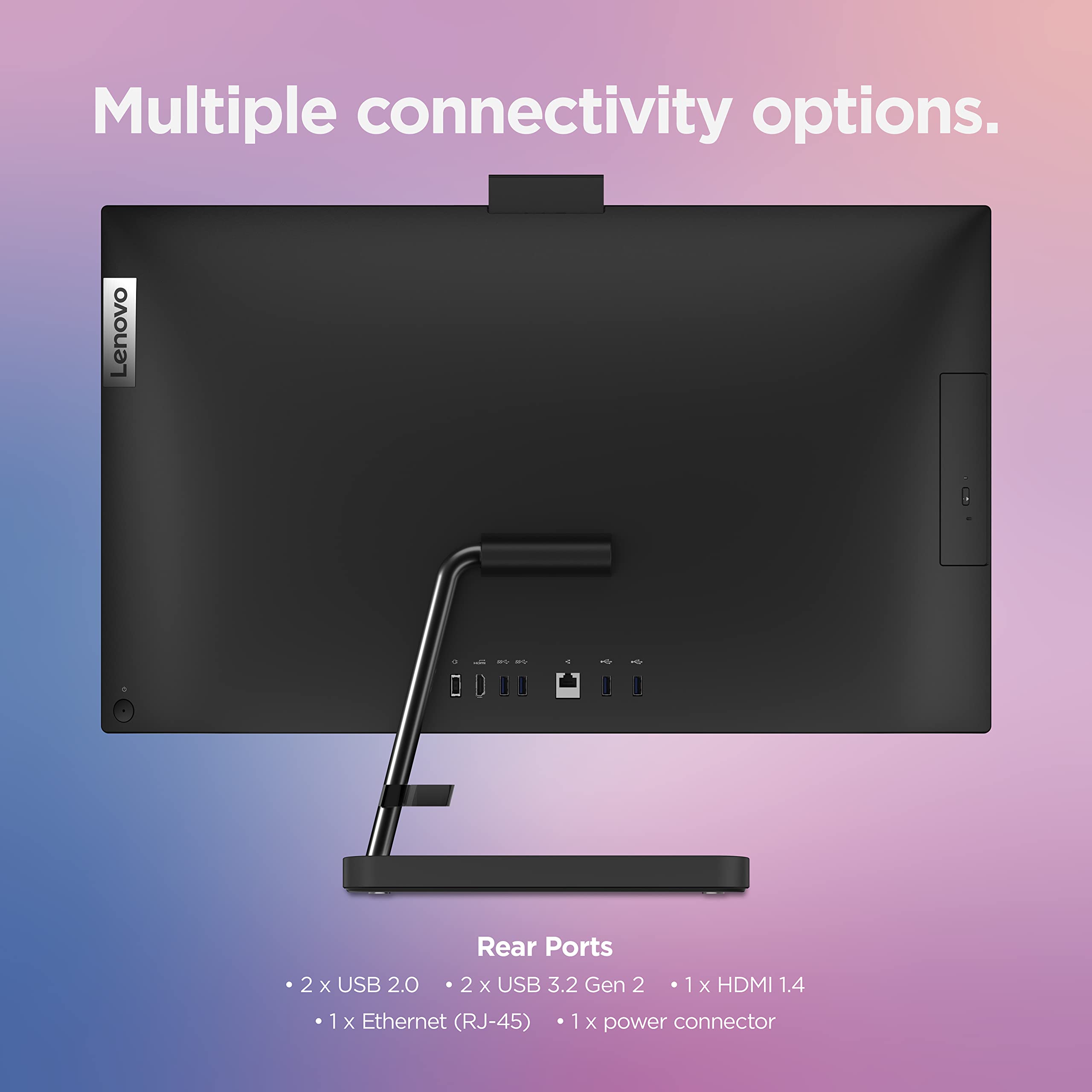 Lenovo IdeaCentre AIO 3i - 2022 - All-in-One Desktop - 27" FHD Touch Display - 5MP Camera ...