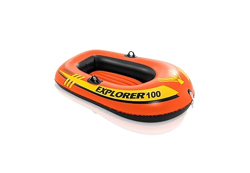 Intex 58329EP Explorer 100 Inflatable Boat: Dual Air Chambers – Welded ...