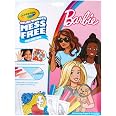 Amazon.com: Crayola Color Wonder, Barbie Coloring Book Pages & Markers ...
