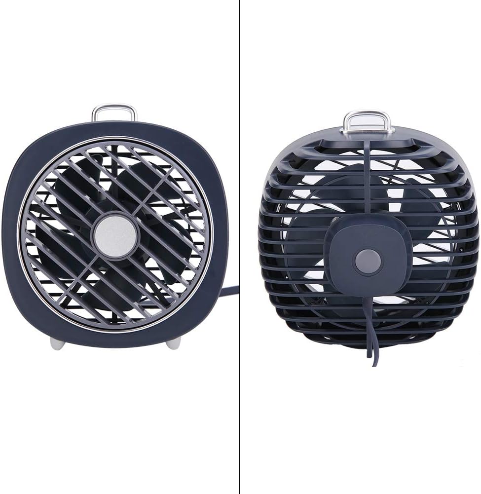 Desktop Fan – Table Fan, USB Portable 3 Speed Mini Desk Fan Cooling Fan ...