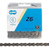 Amazon.com : KMC, Z8.1, Chain, Speed: 6/7/8, 7.1mm, Links: 116, Grey ...