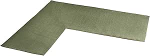 Amazon.com: L-Shaped Berber-Textured Corner Rug Runner with Skid ...