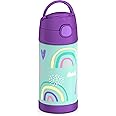 Amazon.com: THERMOS FUNTAINER Water Bottle with Straw - 12 Ounce - Kids Stainless Steel Vacuum ...