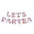 Amazon.com: LET'S PARTEA Banner for Tea Party Decoration, Partea Time ...