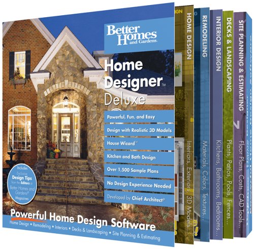 Better Homes and Gardens Home Designer Deluxe: Amazon.co.uk: Software
