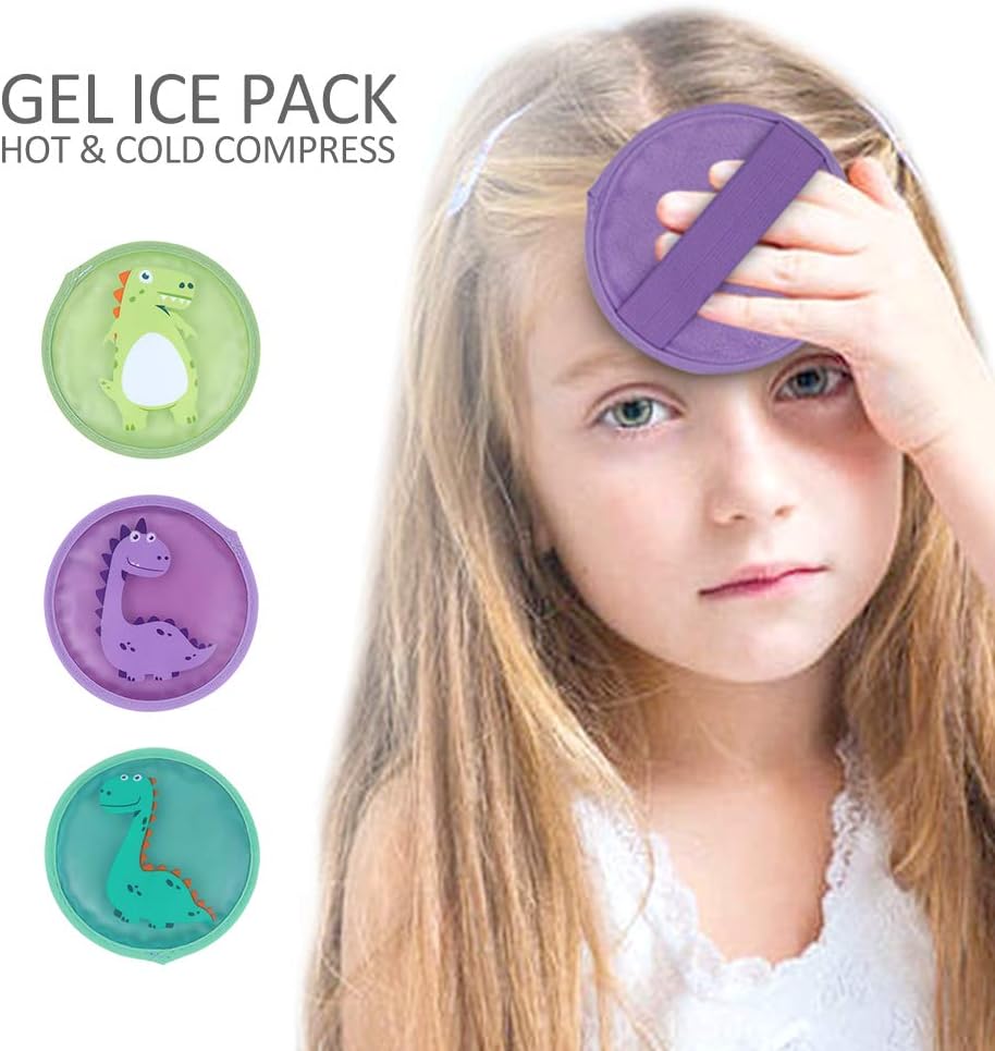 Hilph®Kids Cold Packs for Injuries, Reusable Children Ice Packs Cold ...