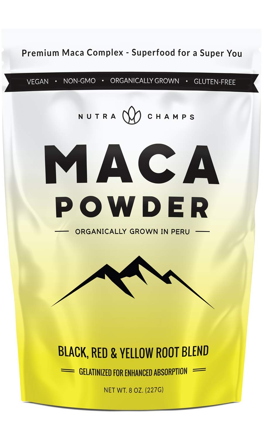 Pure MACA POWDER ROOT Organic Peruvian Grown Gelatinized Natural Raw ...