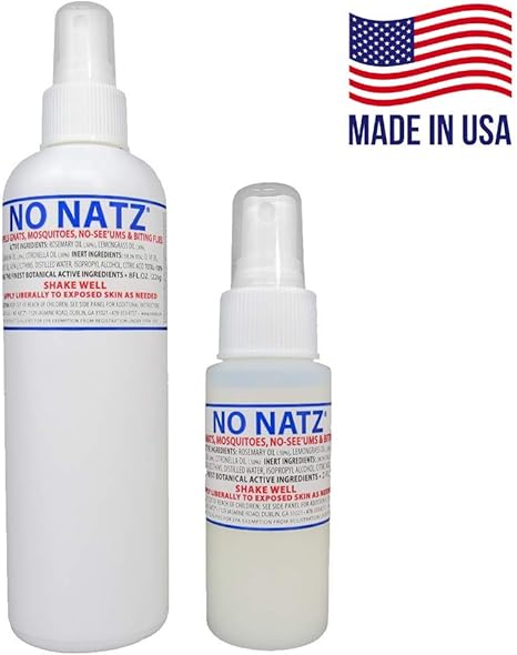 Amazon.com: No Natz | Gnat, Mosquito and Biting Flies Repellant ...